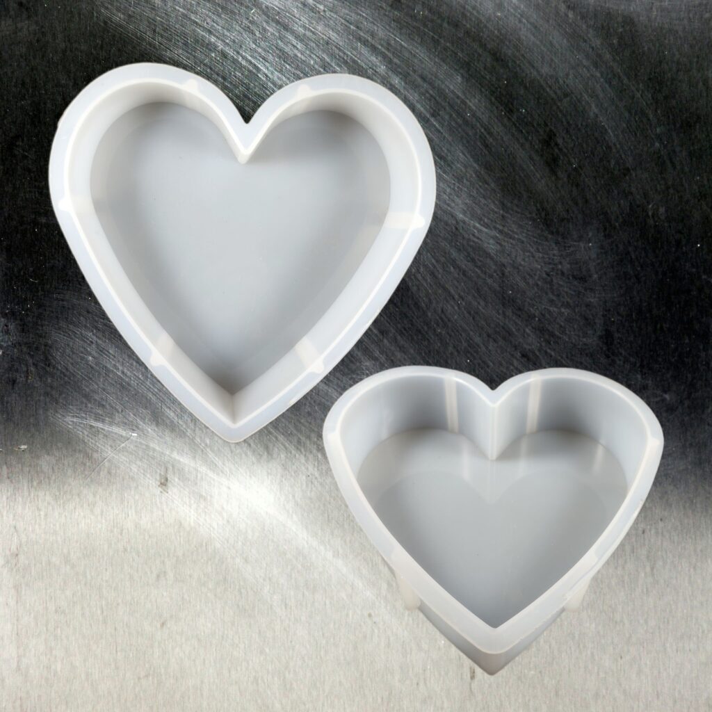 Deep Cast Mold- Heart Shape – Justabby's