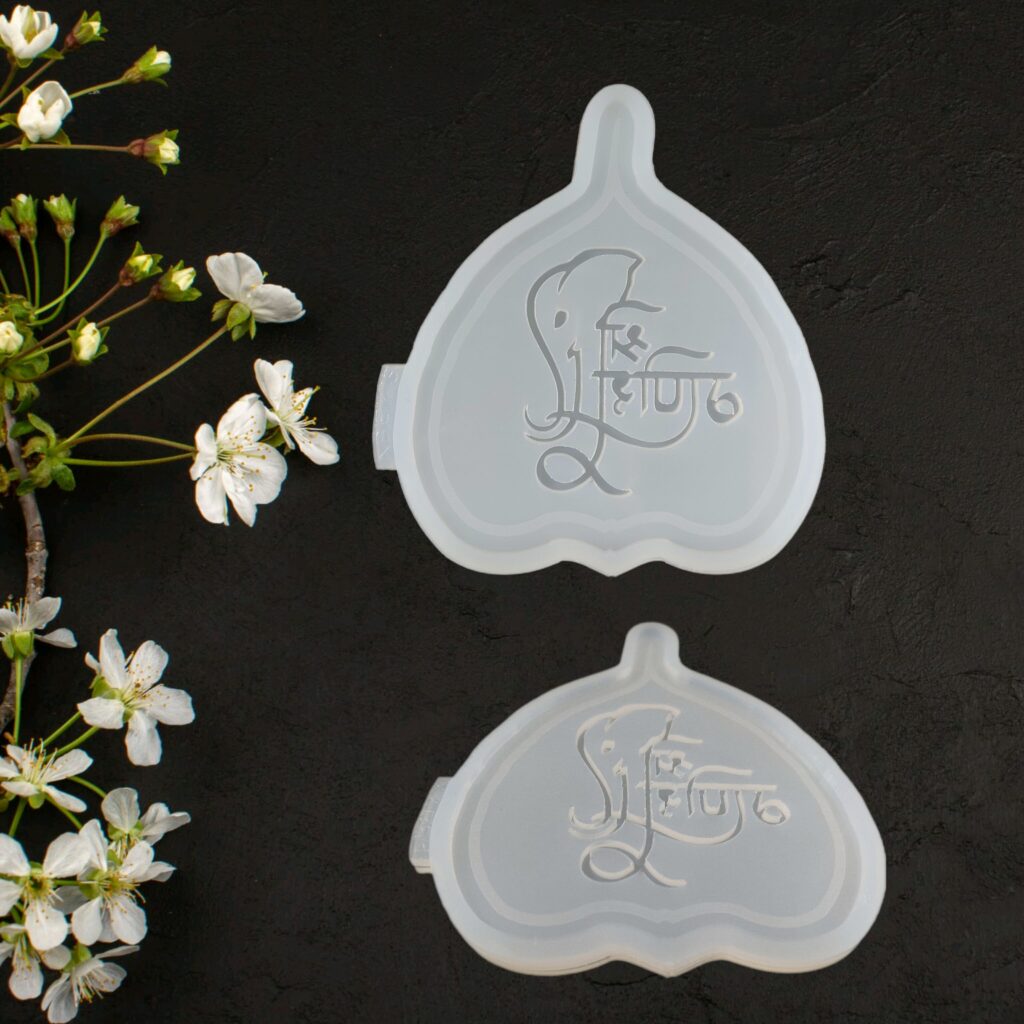 Religious Leaf Ganesha Mold - Justabby's